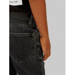 Jungen Straight-Jeans, grau, Gr. 10, Calvin Klein Jeans, unifarben, Denim/Jeans, Obermaterial: 100% Baumwolle, Jeans, Regular fit, f&uuml;r Kinder bis 16