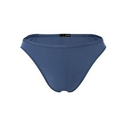 HOM Herren Slip "Slip 1er Pack", Gr. L, blau, Obermaterial: 76% Polyamid PA. 24% Elasthan EL., Unterhosen