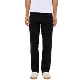 Mustang Herren Straight-Jeans "Herren Style Tramper Straight", schwarz, Gr. 52, unifarben, Denim/Jeans, 99% Baumwolle, 1% Elasthan, Jeans