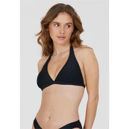 CRUZ Damen Triangel-Bikini-Top "Pozzuoli", schwarz, Gr. 42, unifarben, 80% Polyamid, 20% Elasthan, Bikini-Oberteile, mit praktischer Quick