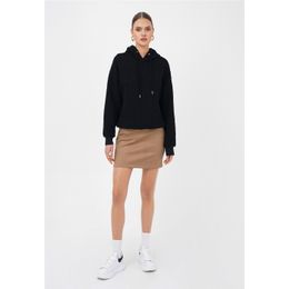 FRESHLIONS Damen Sommerrock "Sama", beige, Gr. XL, unifarben, 100% Polyester, R&ouml;cke, mit praktischem Gummibund