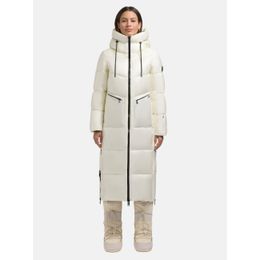 Khujo Damen Steppmantel "Tonia"wei&szlig;, Basic, Gr. M, Obermaterial: 100% Nylon; Innenfutter: 100% Nylon; Wattierung: 100% Polyester, M&auml;ntel, Extralanger
