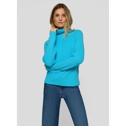 Rabe Damen Strickpullover "Pullover"türkis, Gr. 40, unifarben, 75%Baumwolle, 25%Polyester, Pullover