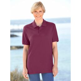 Herren Poloshirt "Poloshirt", rot, Gr. 5, Fruit of the Loom, unifarben, 100% Baumwolle, Shirts