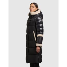Khujo Damen Steppmantel "Desna2"schwarz, Gr. M, Obermaterial 1: 100% Polyester. Obermaterial 2: 100% Nylon. Innenfutter: 100% Nylon. Wattierung: 100%