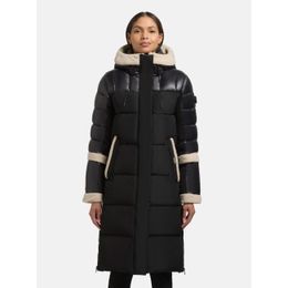Khujo Damen Steppmantel "Desna2"schwarz, Gr. L, Obermaterial 1: 100% Polyester. Obermaterial 2: 100% Nylon. Innenfutter: 100% Nylon. Wattierung: 100%
