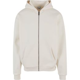 Karl Kani Herren Sweatjacke "Karl Kani Herren"sanftes wei&szlig;, Gr. XS, unifarben, 80% Baumwolle, 20% Polyester, Sweatjacken