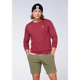 Chiemsee Herren Sweatshirt, rot, Gr. M, 60% Baumwolle, 40% Polyester, Sweatshirts