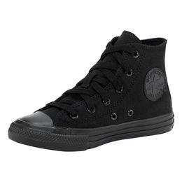 Converse M&auml;dchen Sneaker "CHUCK TAYLOR ALL STAR CLASSIC", Gr. 33schwarz monochrome, Textil, Schuhe, f&uuml;r Kinder
