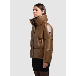 Khujo Damen Winterjacke "Rinja2 Shiny"kupfer, Gr. XXL, Obermaterial: 100% Polyester. Innenfutter: 100% Nylon. Wattierung: 100% Polyester.