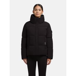 Khujo Damen Winterjacke "Rinja2 Matt"schwarz, Gr. L, Obermaterial: 100% Polyester; Innenfutter: 100% Nylon; Wattierung: 100% Polyester, Jacken, Warme