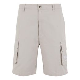 Karl Kani Damen Cargoshorts "Karl Kani Retro Washed Cargo Shorts"off, wei&szlig;, Gr. XXL, unifarben, 100% Baumwolle, Hosen