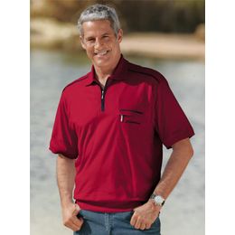 Catamaran Herren Poloshirt "Kurzarm-Poloshirt", rot, Gr. 44, unifarben, 100% Baumwolle, Shirts