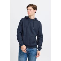 Blend Herren Kapuzenpullover "BHSweatshirt", blau, Basic, Gr. XXL, meliert, Sweatware, 100% Baumwolle, Pullover, Stilvoller Hoodie mit Kapuze