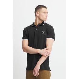 Blend Herren Poloshirt "BHPolo", schwarz, Gr. S, unifarben, Web, 95% Baumwolle, 5% Elasthan, Shirts, Klassisches Polo-Shirt