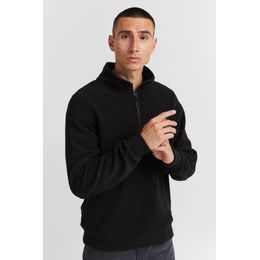 Blend Jungen Troyer "BHSweatshirt", schwarz, Gr. S, unifarben, Sweatware, 100% Polyester, Pullover, Stilvoller Sweat-Troyer mit Stehkragen