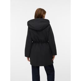 V&eacute;ro Moda VERO MODA Damen Kurzmantel "VMGAIL MAYA COAT BOO"schwarz, Gr. S, unifarben, Web, Obermaterial: 100% Polyester, M&auml;ntel