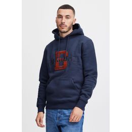 Blend Herren Kapuzenpullover "BHAbsalon", blau, Gr. XL, bedruckt, Sweatware, 50% Baumwolle, 50% Polyester, Pullover, Stilvoller Hoodie mit Kapuze