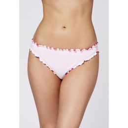Chiemsee Damen Bikini-Hosehellwei&szlig;, Gr. 42, 80% Polyamid, 20% Elasthan, Badehosen