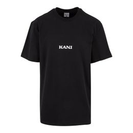 Karl Kani Damen Langarmshirt "Karl Kani Unisex KM234-037-1 KK Small Retro Tee"schwarz, Gr. M, bedruckt, 100% Baumwolle, Shirts