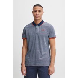 Blend Herren Poloshirt "BHPolo", blau, Gr. S, Web, 50% Baumwolle, 50% Polyester, Shirts, Klassisches Polo-Shirt