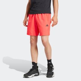 Damen Shorts "TRAIN ESSENTIALS WOVEN TRAINING", rot, Gr. M, adidas Performance, Obermaterial: 100% Polyester, Hosen, Essentials Woven Trainingsshorts