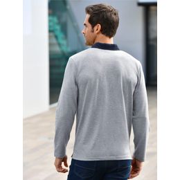 Catamaran Herren Langarmshirt "Langarm-Shirt", grau, Gr. 44, unifarben, 100% Baumwolle, Shirts