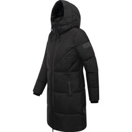 Navahoo Damen Steppmantel "K&auml;ltekuschel XIV"schwarz, Gr. L, Obermaterial: 100% Polyester. Innenfutter: 100% Polyester. Wattierung: 100% Polyester.