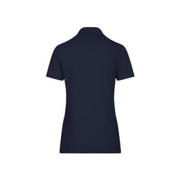 TRIGEMA Damen Poloshirt "TRIGEMA Poloshirt", blau, Basic, Gr. XL, Piqu&eacute;, 100% Baumwolle, Shirts