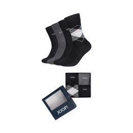 JOOP! JOOP Damen Socken "premium essentials", Gr. 39, schwarz, Baumwollmischung, Socken, mit elastischem Bund