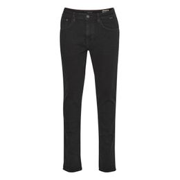 Blend Herren Relaxhose "BHTwister"denim unwashed schwarz, Gr. 31, unifarben, Jeans, 98% Baumwolle, 2% Elasthan, Hosen, Klassische Regular-fit-Jeans