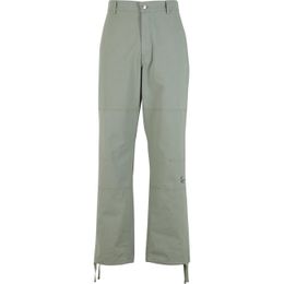 Karl Kani Damen Stoffhose "Karl Kani Og Straight Leg Ripstop Pants"gr&uuml;n, Gr. L, unifarben, 100% Baumwolle, Hosen