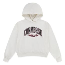 Converse Kinder Kapuzensweatshirt "CNVG RELAXED GRAPHIC HOODIE"egret, Gr. 146, Obermaterial: 60% Baumwolle, 40% Polyester, Sweatshirts