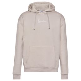 Kapuzensweatshirt Karl Kani "Karl Kani Unisex", Damen, Gr. L, light grau, 80% Baumwolle, 20% Polyester, Sweatshirts