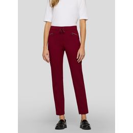 Rabe Damen Jerseyhose "Hose"rot, Gr. 36, unifarben, 48%Viskose, 47%Polyester, 5%Elastan, Hosen