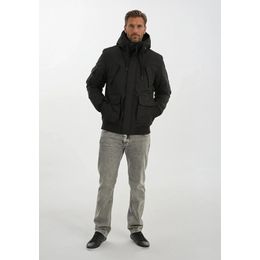 Herren Winterjacke "ASNehlo"schwarz, Gr. M, Alessandro Salvarini, Obermaterial: 100% Polyester; Futter: 100% Polyester; Wattierung: 100% Polyester;