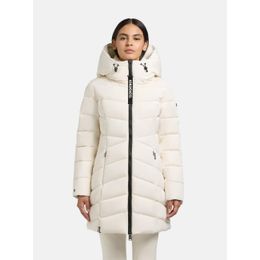 Khujo Damen Wintermantel "Dier"wei&szlig;, Basic, Gr. XL, Obermaterial: 100% Nylon; Innenfutter: 100% Nylon; Wattierung: 100% Polyester, M&auml;ntel, Winter