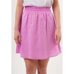 FRESHLIONS Damen Sommerrock "Belli", pink, Gr. S, 100% Leinen, R&ouml;cke, im klassischen Design