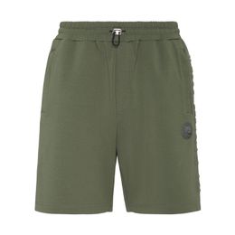 Plein Sport Jungen Shorts "Jogging-Shorts"65, military, Gr. S, Obermaterial: 80% Baumwolle, 13% Polyester, 7% Elasthan, Hosen