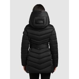 Khujo Damen Kurzmantel "Kina", schwarz, Gr. XL, Obermaterial: 100% Polyester. Innenfutter: 100% Nylon. Wattierung: 100% Polyester. Beschichtung: 100%