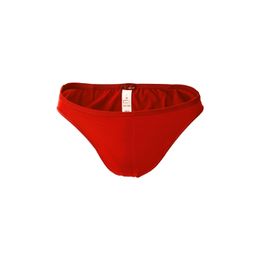 HOM Herren Slip "Slip 1er Pack", Gr. L, rot, Obermaterial: 76% Polyamid PA. 24% Elasthan EL., Unterhosen