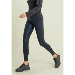 Freddy Damen Jeansjeggings "WRUP HIGH WAIST SUPERSKINNY 7/8tel"schwarz, Gr. XL, Denim/Jeans, Obermaterial: 81% Baumwolle, 19% Elasthan, Jeans, mit