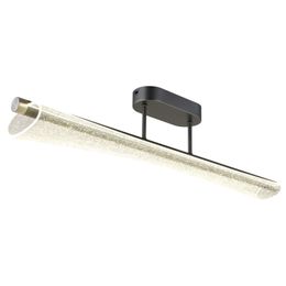 Globo Malinda Deckenleuchte LED Anthrazit, Nickel-Matt, 1-flammig