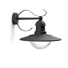 Philips Topiary Wandleuchte Schwarz, 1-flammig