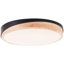 BRILLIANT LEUCHTEN Brilliant Baarlo Deckenleuchte LED Schwarz, 1-flammig