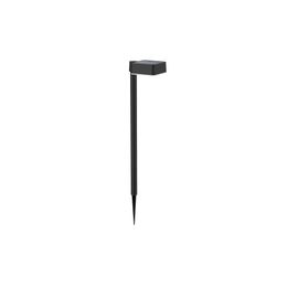 Philips Outdoor Solar Vynce Sockelleuchte LED Schwarz, 1-flammig