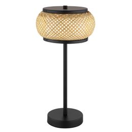 Globo Bambora Tischleuchte LED Schwarz, 1-flammig