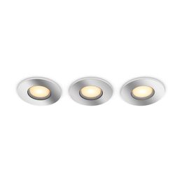 Philips Hue White Ambience Adore Deckenleuchte Silber, 1-flammig