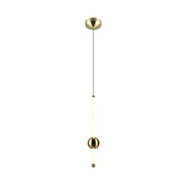 Trio Melita Pendelleuchte LED Messing, 1-flammig