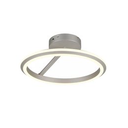 Trio Amador Deckenleuchte LED Nickel-Matt, 1-flammig